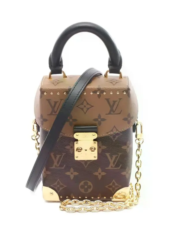 LOUIS VUITTON Camera Box Two-way Handbag - Brown