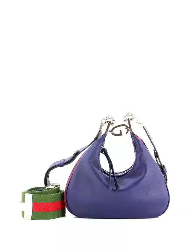 Gucci Attache Shoulder Bag - Blue