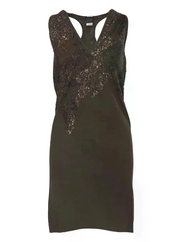 KRIZIA Sequin-embellished Midi Dress