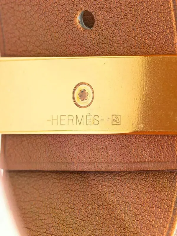 Hermès 2014 Bicolor Epsom Reversible Illusion Bracelet