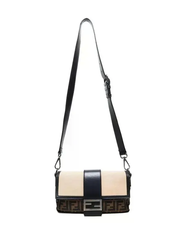 Fendi Zucca Mamma Baguette Shoulder Bag