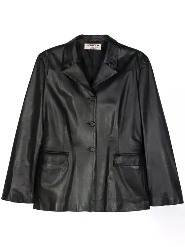 A.N.G.E.L.O. VINTAGE CULT 2000s Peak-lapel Leather Jacket