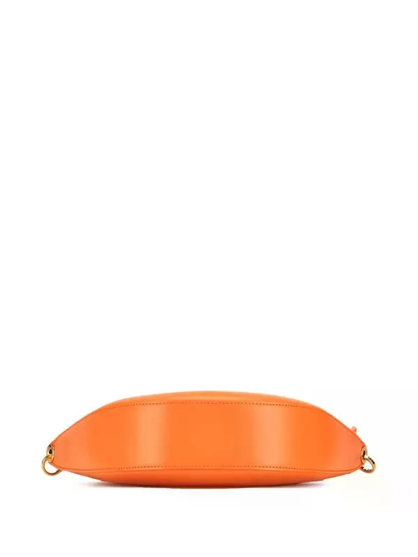 Loewe Small Leather Luna Hobo Bag - Orange