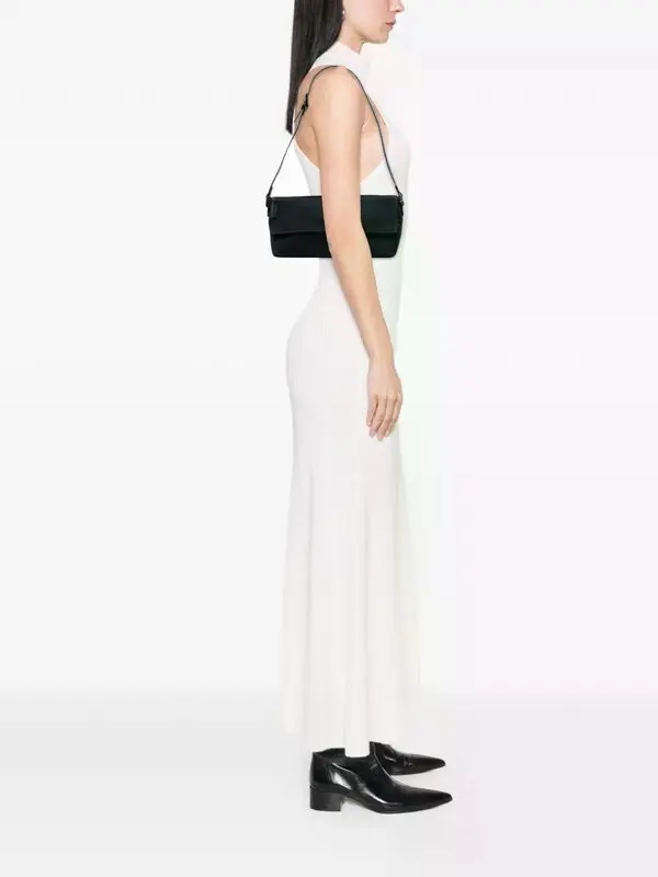 Fendi 20th Century Canvas Baguette Shoulder Bag