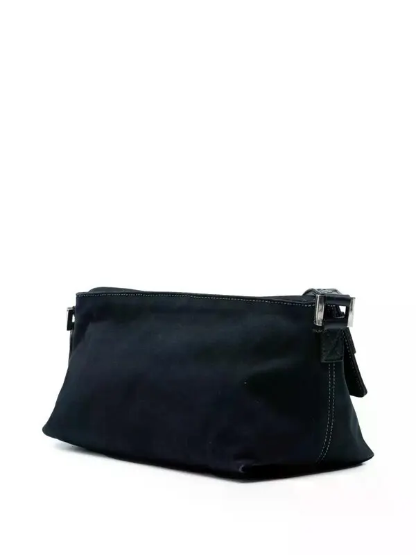 Fendi 20th Century Canvas Baguette Shoulder Bag