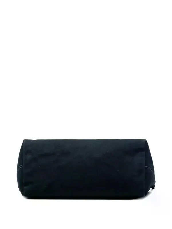 Fendi 20th Century Canvas Baguette Shoulder Bag