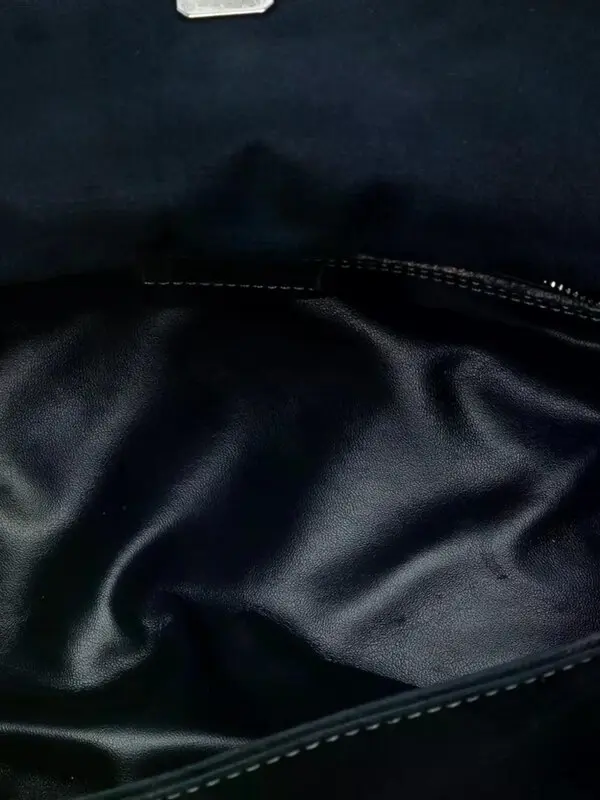 Fendi 20th Century Canvas Baguette Shoulder Bag