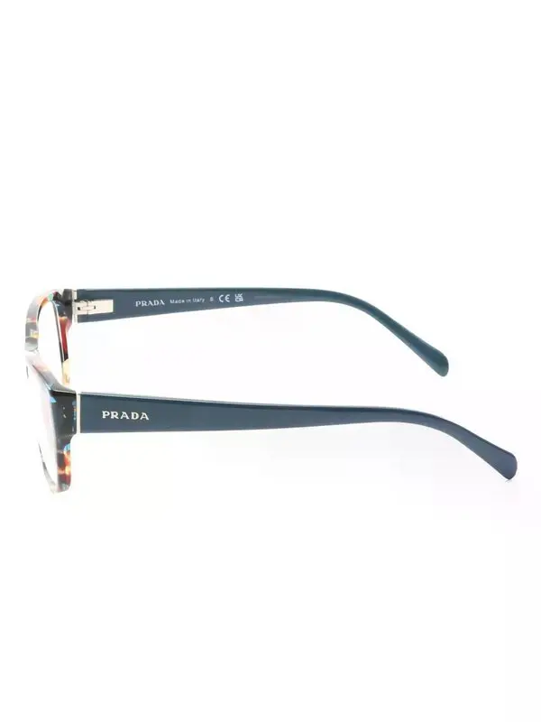 Prada 2010s Rectangle-frame Glasses