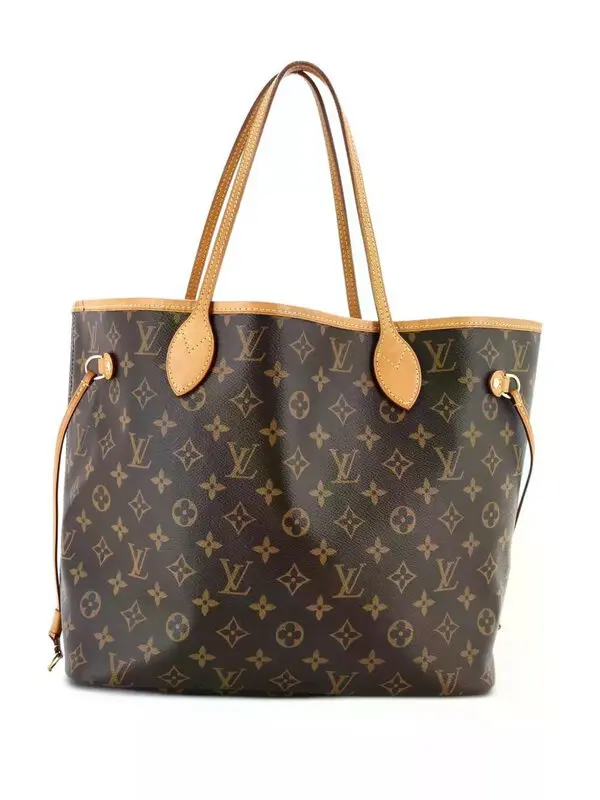 LOUIS VUITTON Neverfull Mm Monogram Canvas Tote Bag