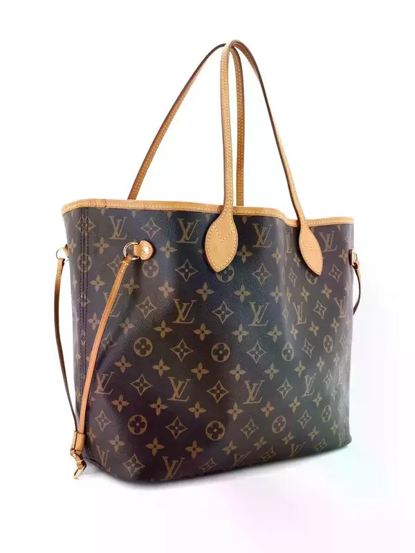 LOUIS VUITTON Neverfull Mm Monogram Canvas Tote Bag