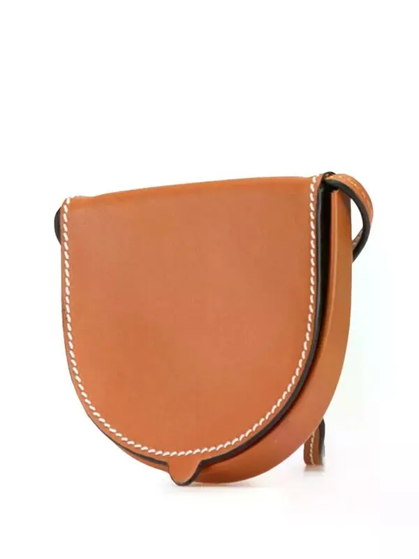 Loewe Mini Heel Pouch Crossbody Bag - Brown