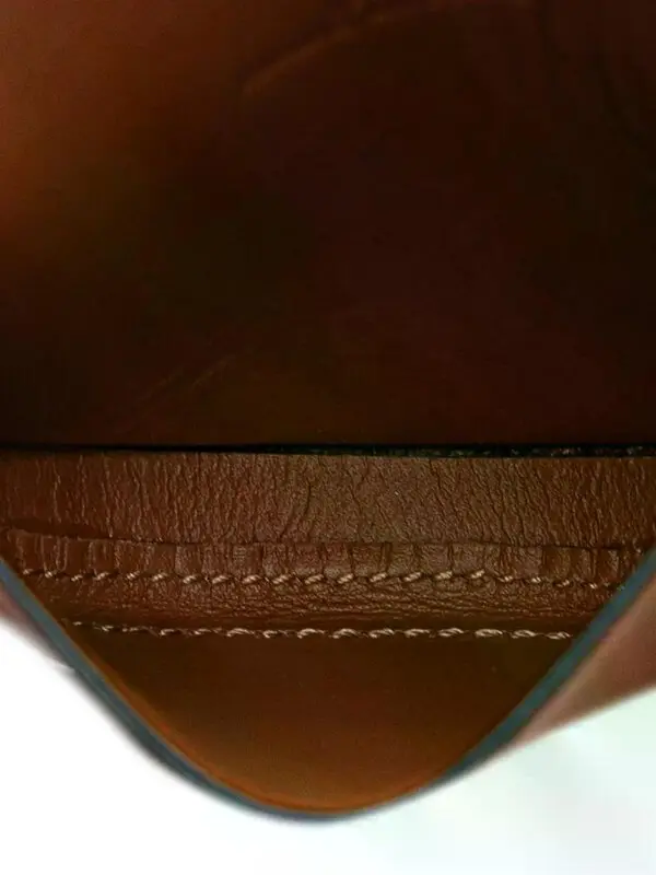 Loewe Mini Heel Pouch Crossbody Bag - Brown