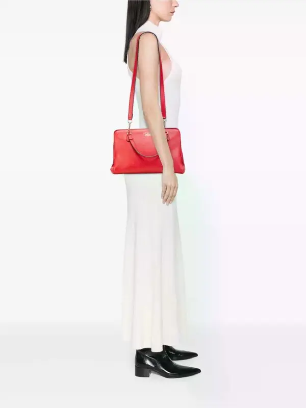 Gucci Calfskin Swing Top Handle Satchel