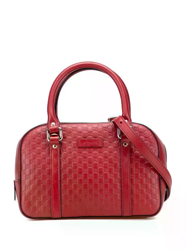 Gucci 2000-2015 Small Microissima Bree Satchel
