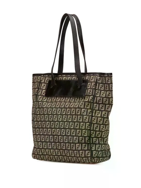 Fendi 2000-2010 Zucchino Canvas Tote Bag