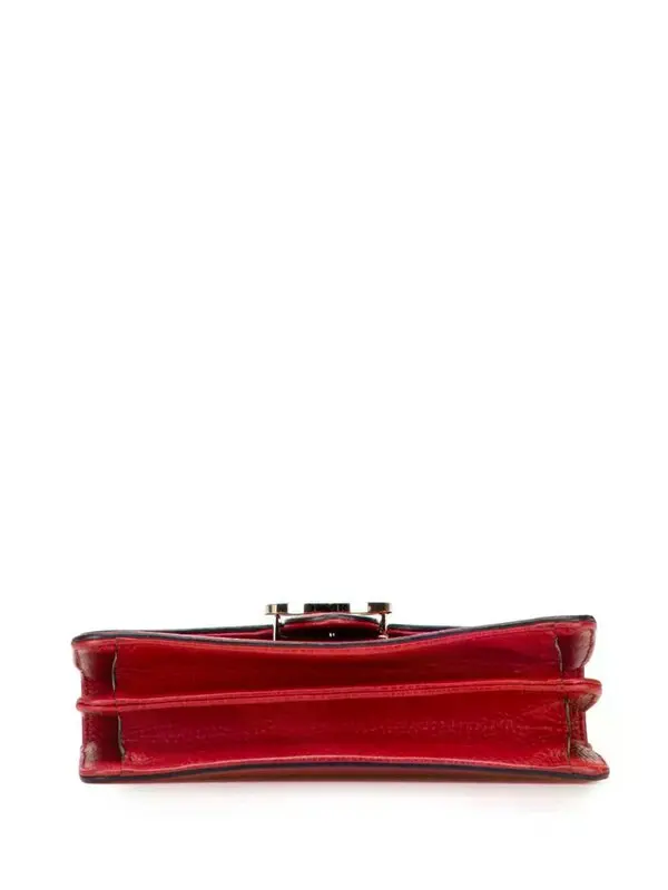 Gucci Calfskin Interlocking G Crossbody Bag