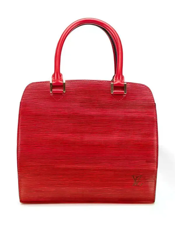 LOUIS VUITTON 2002 Epi Pont Neuf Handbag - Red