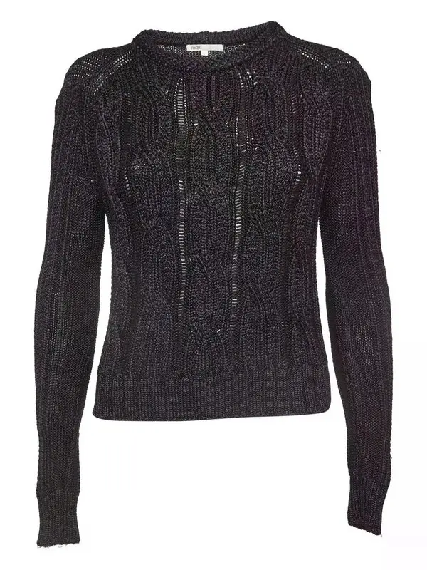 Maje Cable-knit Top
