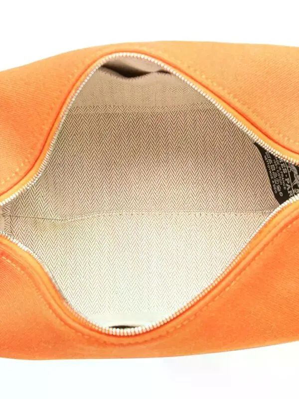 Hermès Canvas Bride A Brac Case - Orange