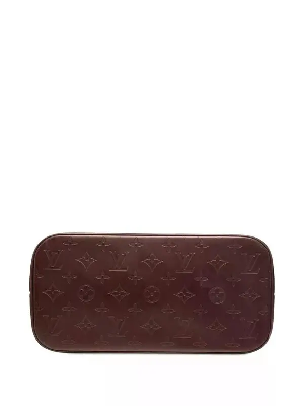 LOUIS VUITTON 2002 Monogram Mat Stockton Tote Bag - Red