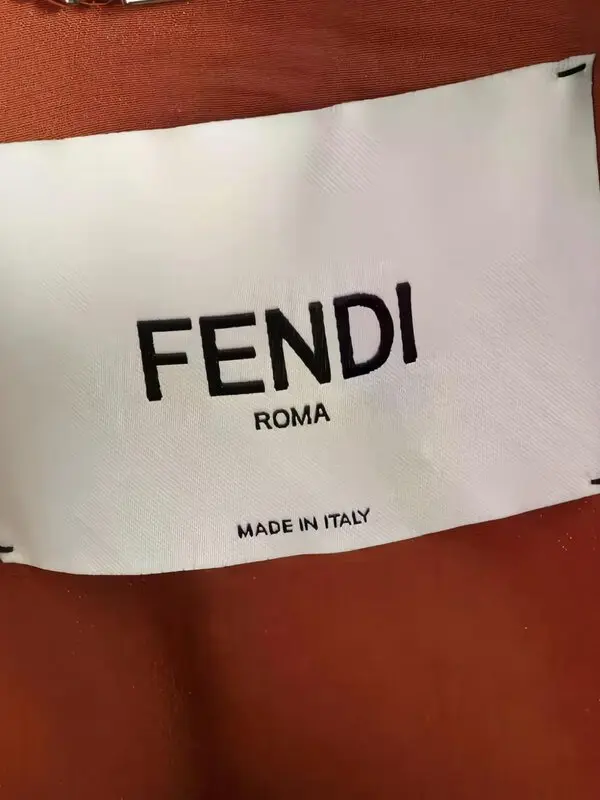 Fendi 2020s Leather Jacket