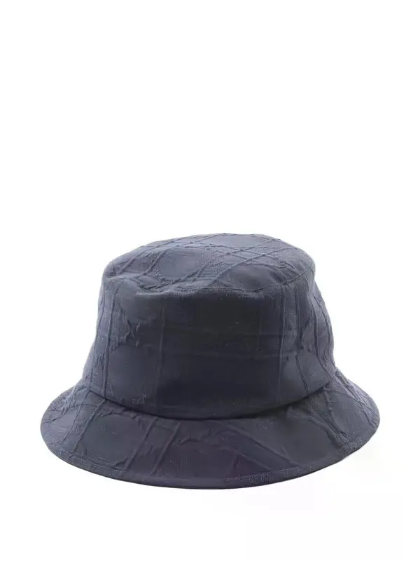 Dior Embossed Denim Bob Hat - Blue