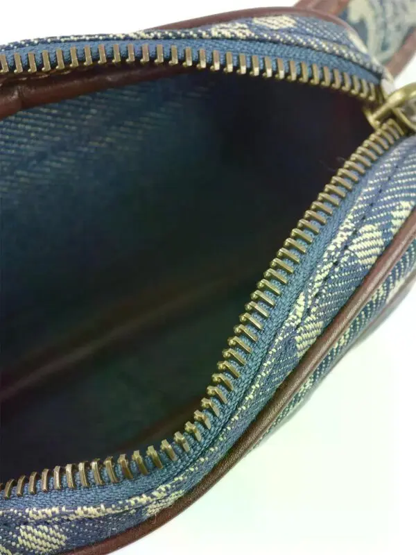 Celine 1990-2000s Macadam-pattern Belt Bag