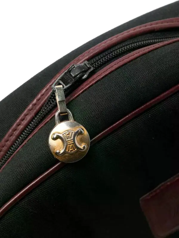 Celine 1980s Logo Patch Camera Bag