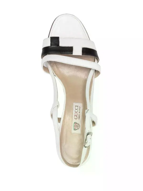Gucci Strapped Design Slingback Sandals