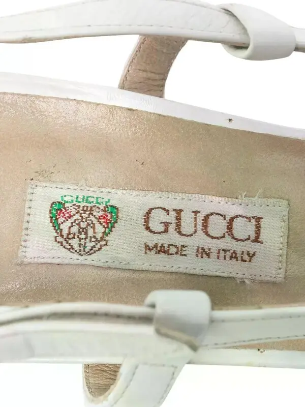 Gucci Strapped Design Slingback Sandals