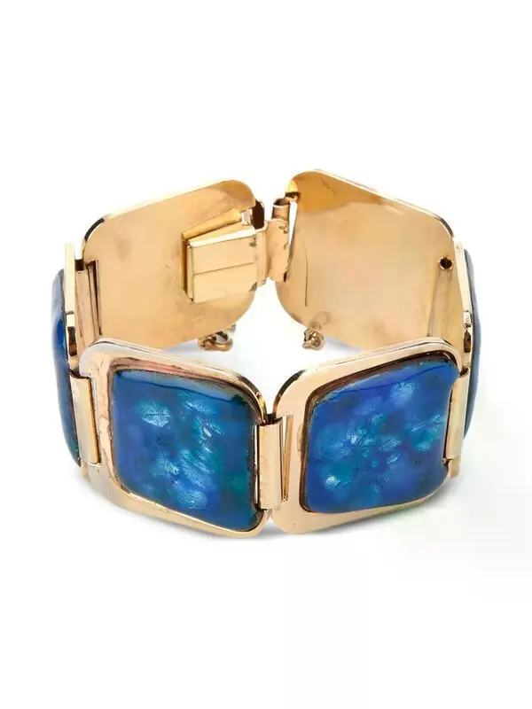 REWIND VINTAGE AFFAIRS 1970s Crystal-embellished Bracelet - Metallic