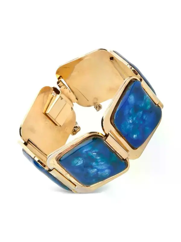 REWIND VINTAGE AFFAIRS 1970s Crystal-embellished Bracelet