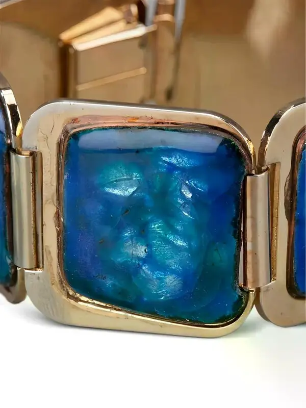REWIND VINTAGE AFFAIRS 1970s Crystal-embellished Bracelet