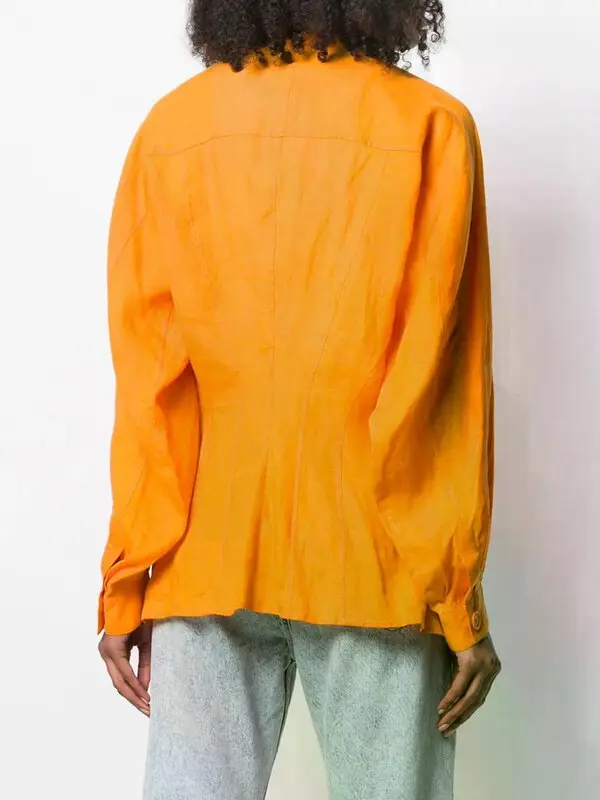 Hermès Linen Shirt With Oversized Pockets