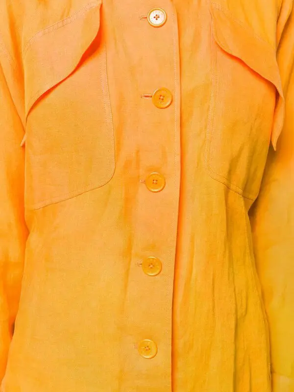 Hermès Linen Shirt With Oversized Pockets