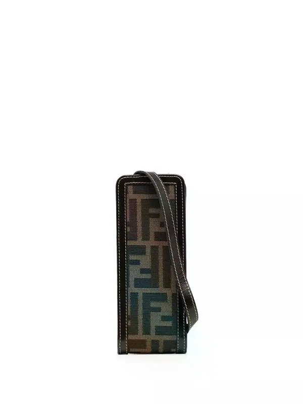 Fendi 1990s Zucca Crossbody Pochette - Brown