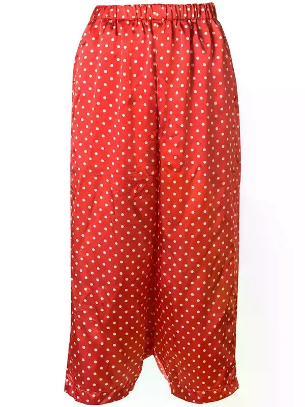 Comme Des Garçons 2005 Polka-dot Bermuda Trousers