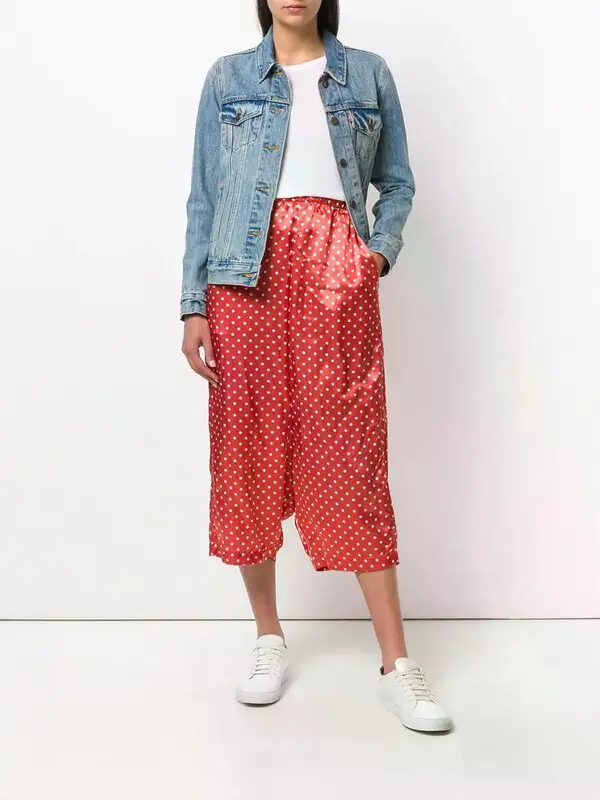 Comme Des Garçons 2005 Polka-dot Bermuda Trousers