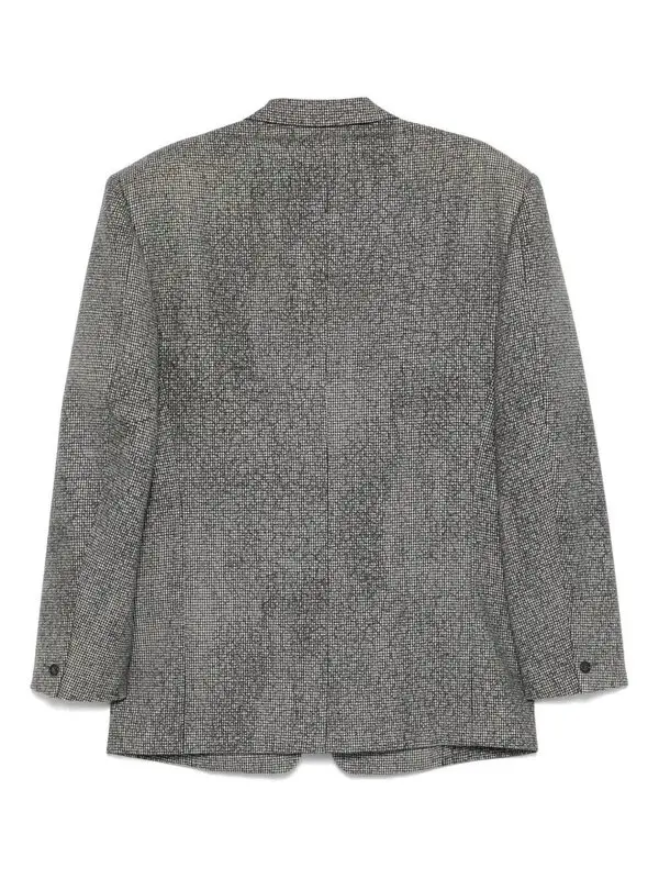 Versace 1980s Houndstooth Blazer
