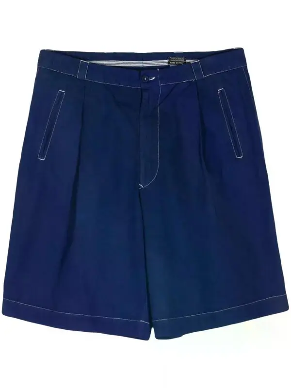 Giorgio Armani 1990s Cotton Bermuda Shorts