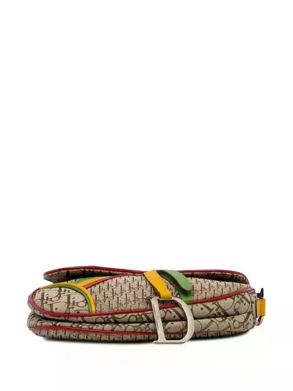Dior 2004 Issimo Rasta Saddle Shoulder Bag