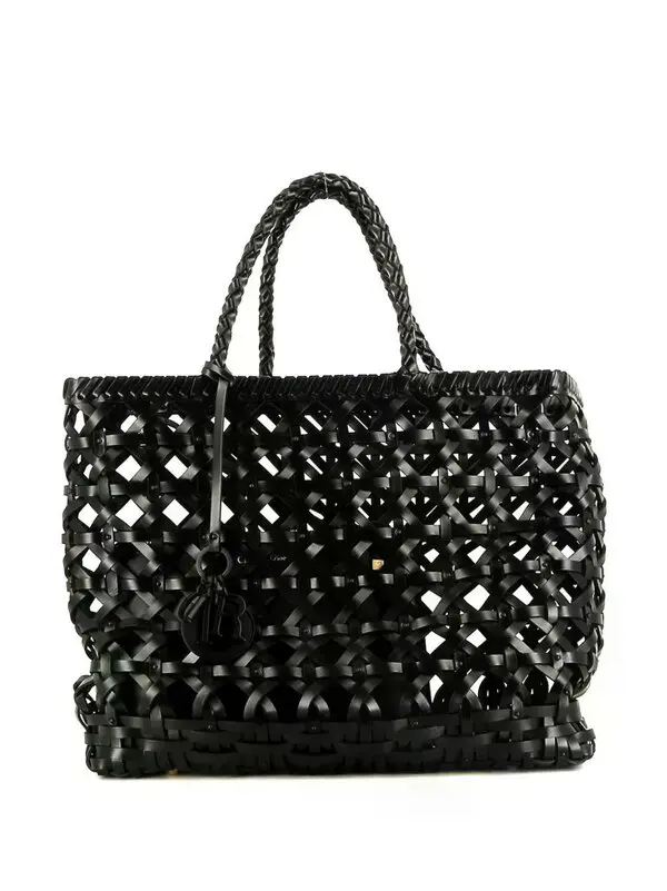 Dior Cannage Lady Tote Bag - Black