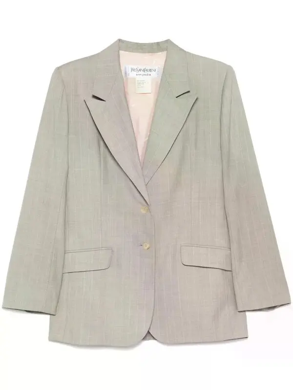 Saint Laurent Pre-owned Circa 2000's Wool Blazer