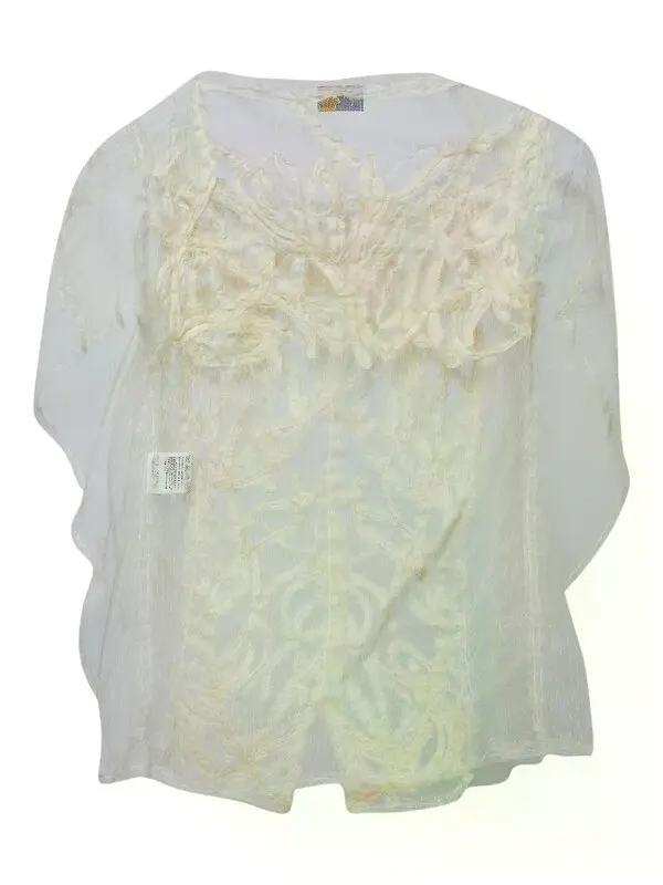Fendi Embroidered Blouse