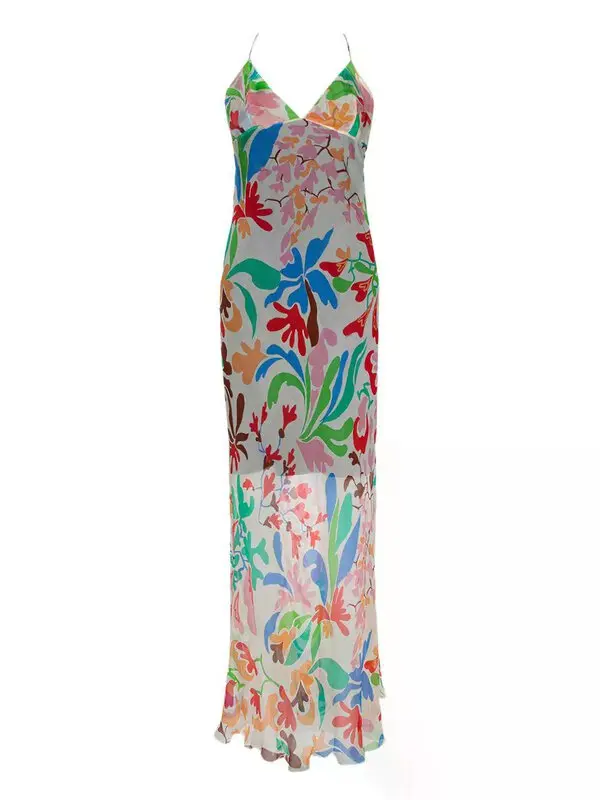 Missoni Floral-print Maxi Dress - Green