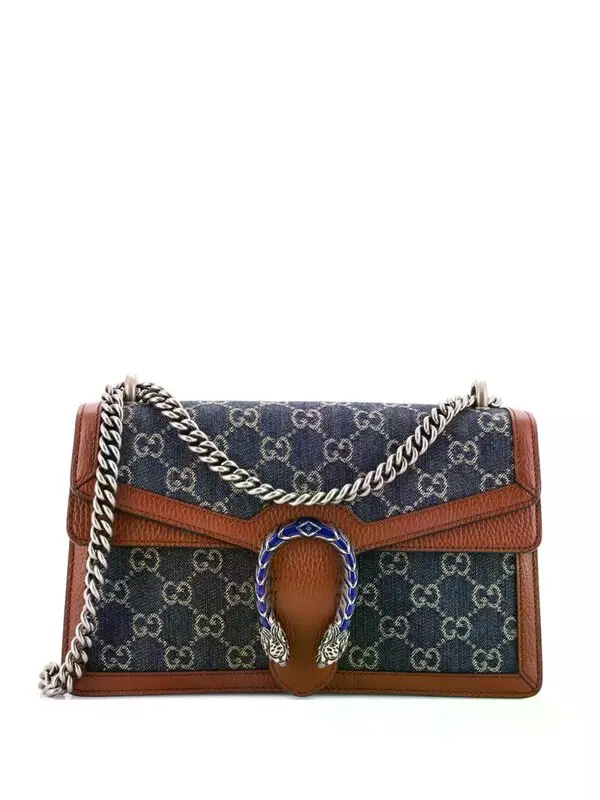 Gucci Dionysus Gg Denim Shoulder Bag