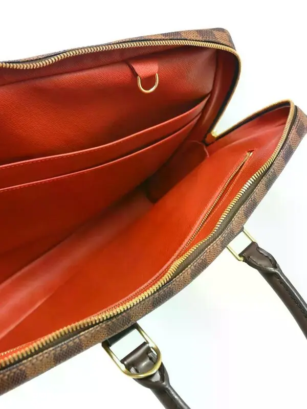 LOUIS VUITTON 2005 Voyage Briefcase - Brown