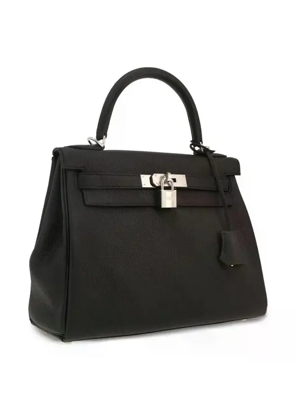Hermès 2024 Kelly 28 Handbag - Black