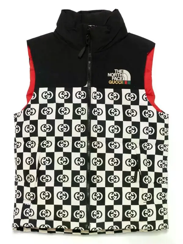 Gucci 2020s X The North Face Interlocking-g Gilet - Black