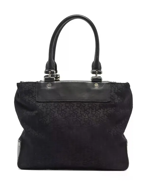 Dkny Monogram Pattern Tote Bag